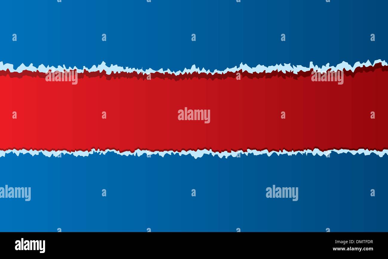Torn horizontal color paper hi-res stock photography and images - Alamy