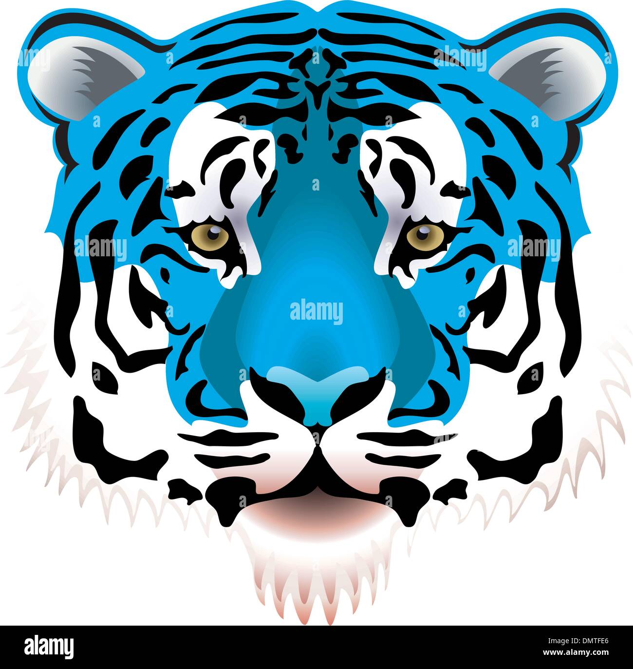 vector tiger head Stock Vector Image & Art - Alamy