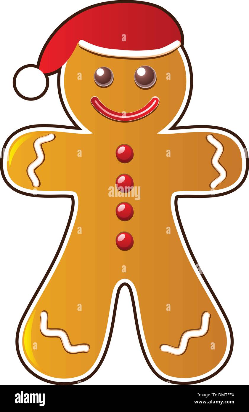 vector gingerbread cookie Stock Vector Image & Art - Alamy