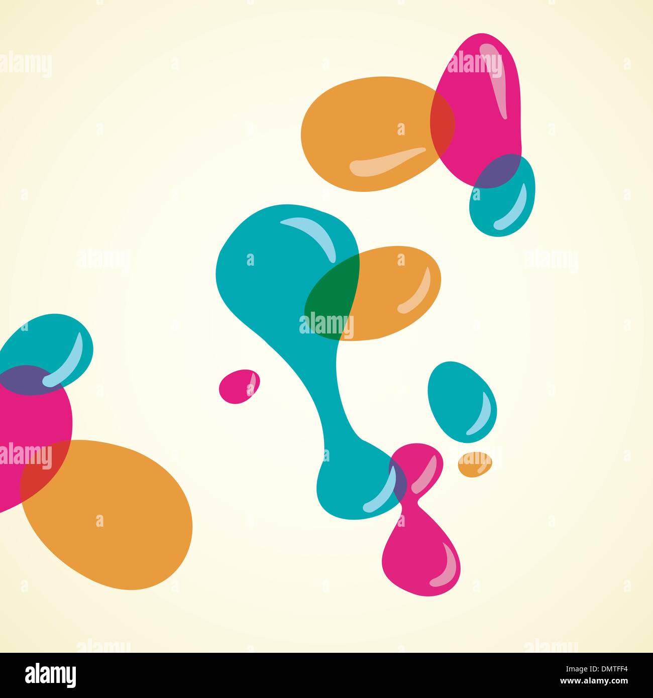 Yellow bubbles background colors Stock Vector Images - Alamy
