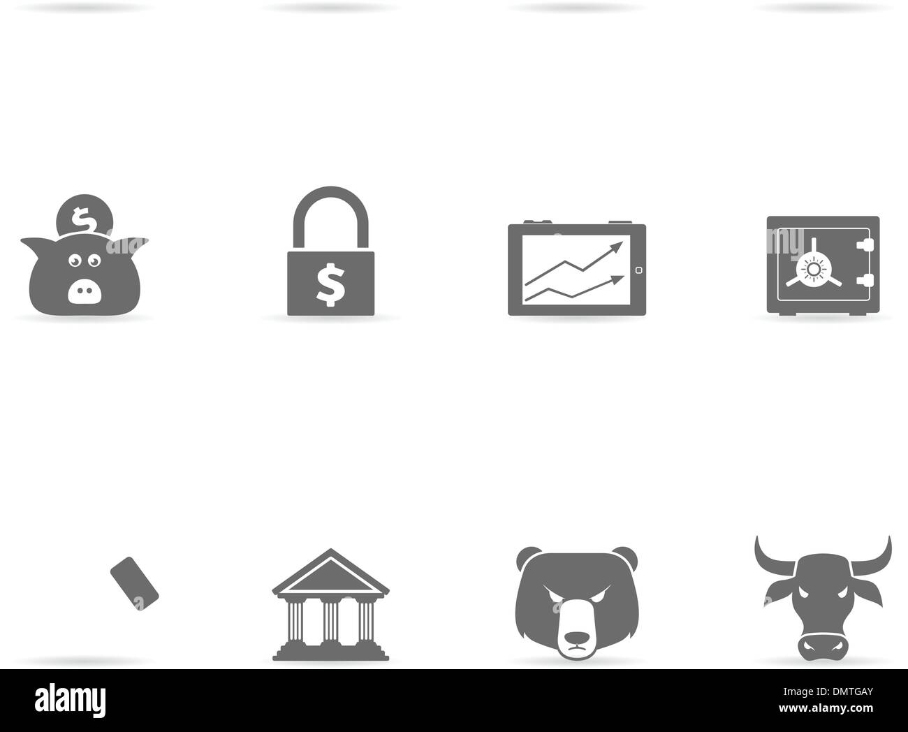 Single Color Icons - Finance Stock Vector Image & Art - Alamy