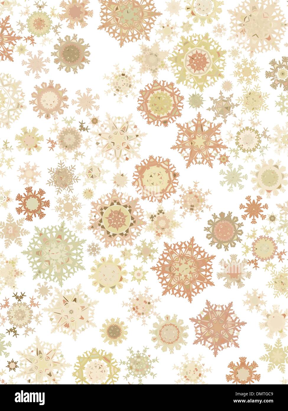 Funky snowflakes Stock Vector Images - Alamy
