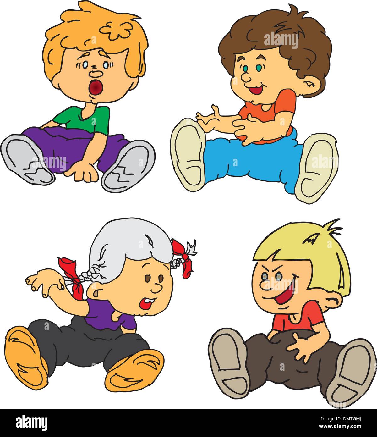 Kid emotions Stock Vector Images - Alamy