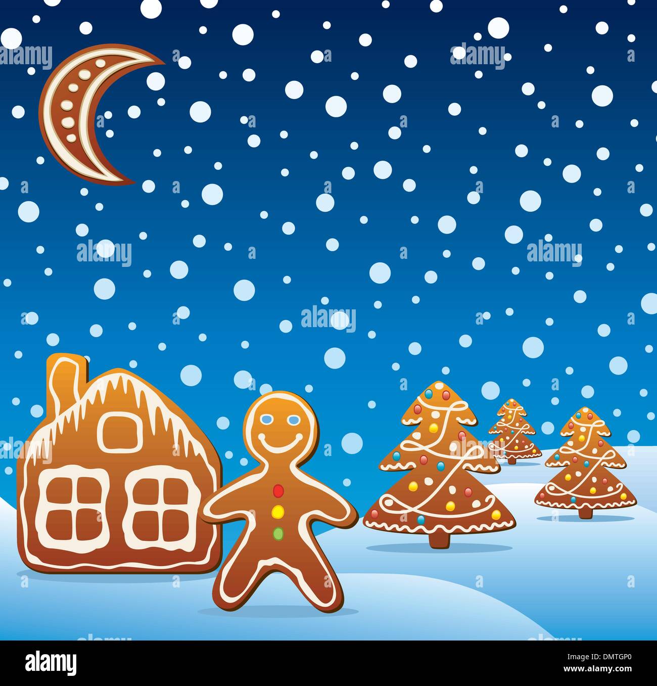 vector gingerbread cookies Stock Vector Image & Art - Alamy