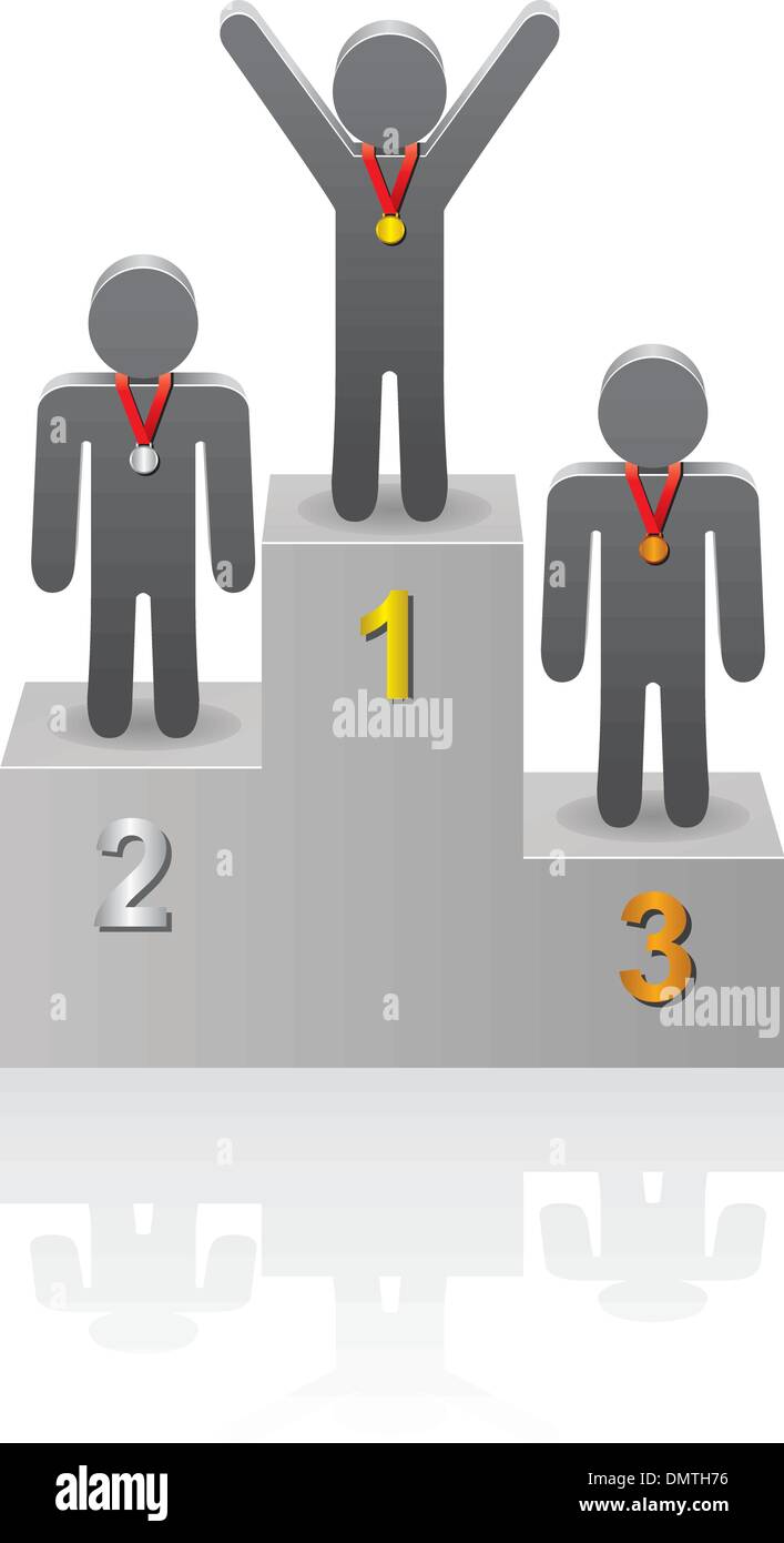 Yellow pedestal vector Stock Vector Images - Alamy