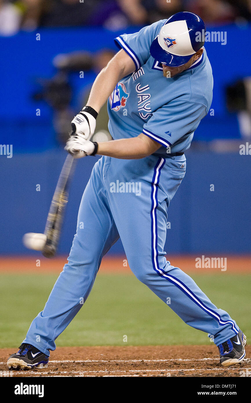 Toronto Blue Jays first baseman Lyle Overbay #35 in action at the ...