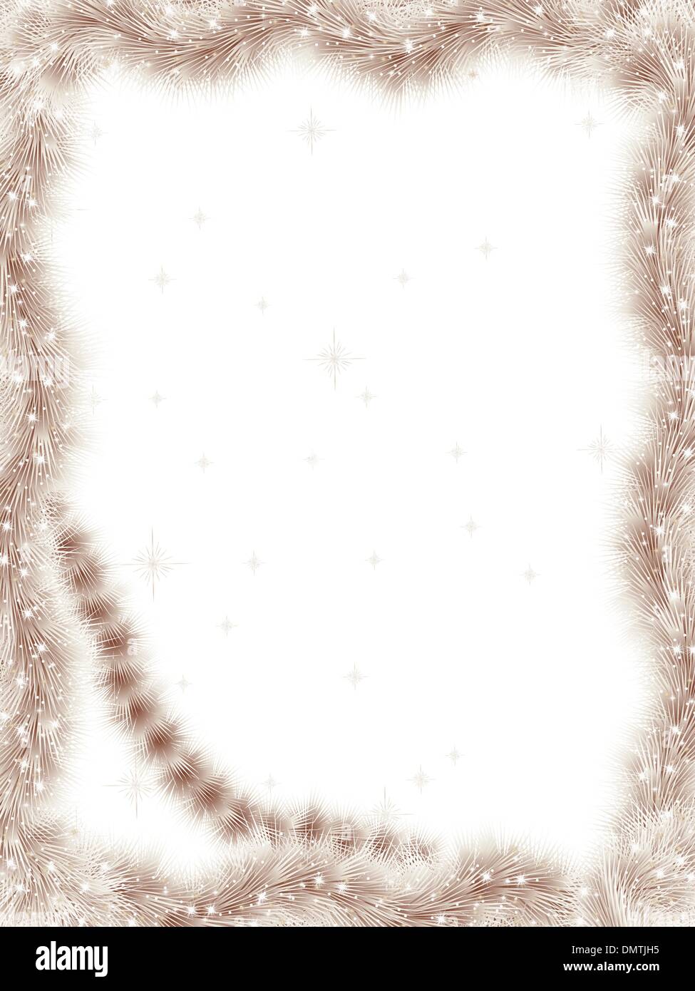 Festive tree branches Stock Vector Images - Alamy