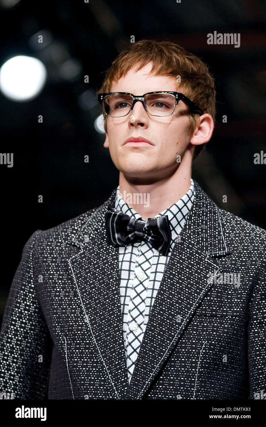 David Dixon unveils his line of clothing at the LG Fashion show in ...