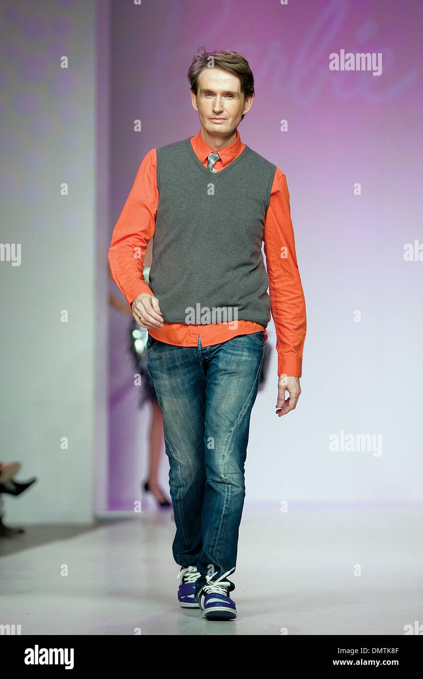 Canadian fashion designer David Dixon unveils his line of clothing at ...