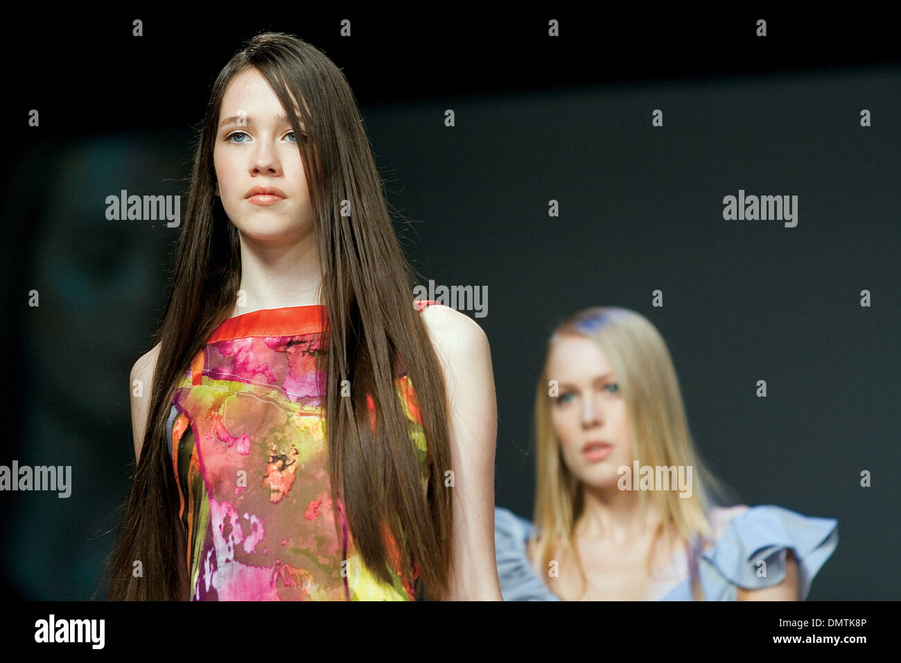Jason Meyers unveils his line of clothing at the LG Fashion show in ...