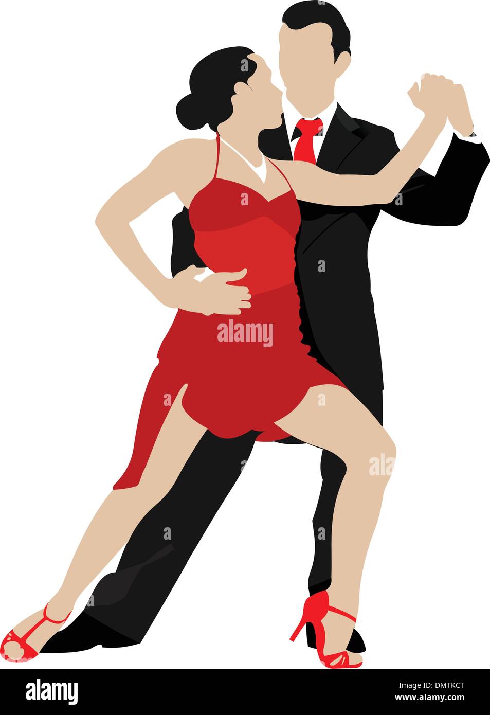 Couples dancing a tango Stock Vector Image & Art - Alamy