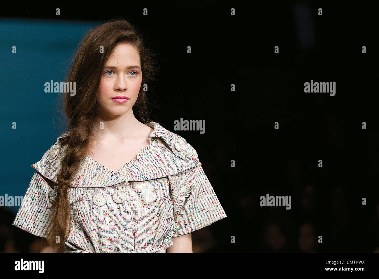 Katrina Tuttle unveils her line of clothing at the LG Fashion show in ...