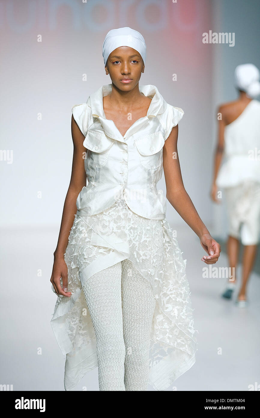 Paul Hardy unveils his line of clothing at the LG Fashion show in ...