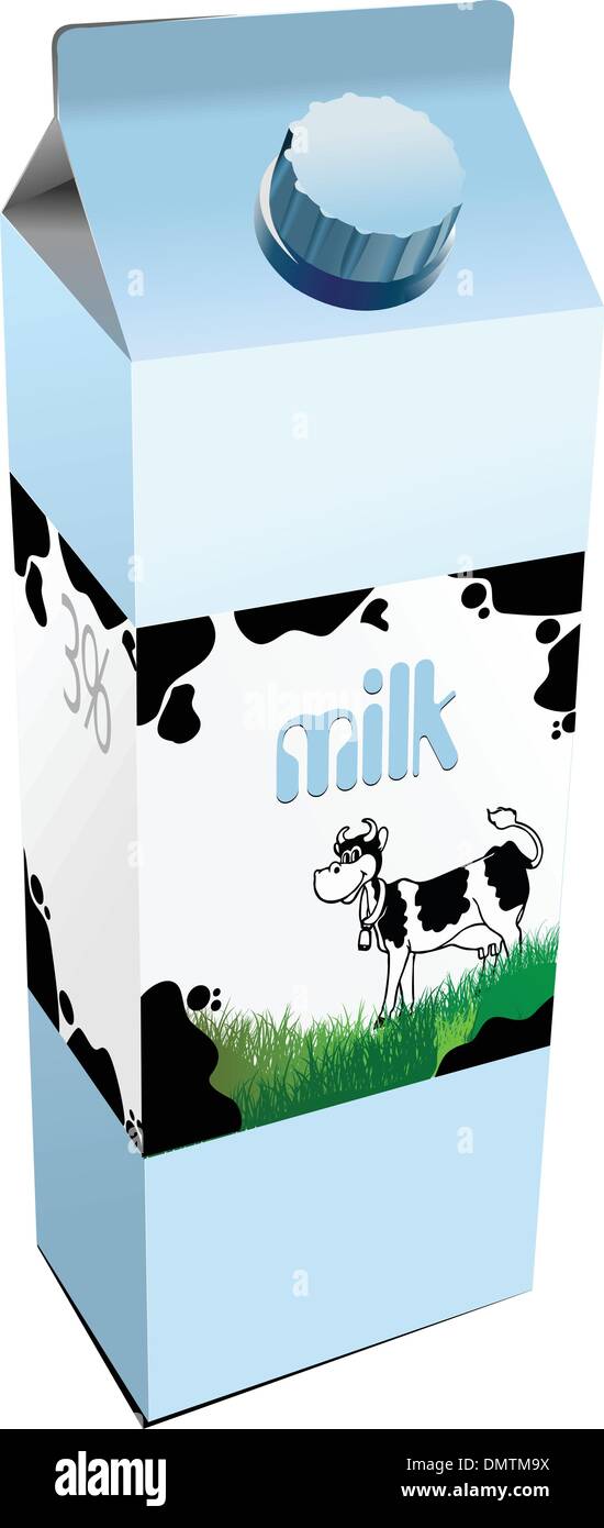 Kefir milk product dairy Stock Vector Images - Alamy