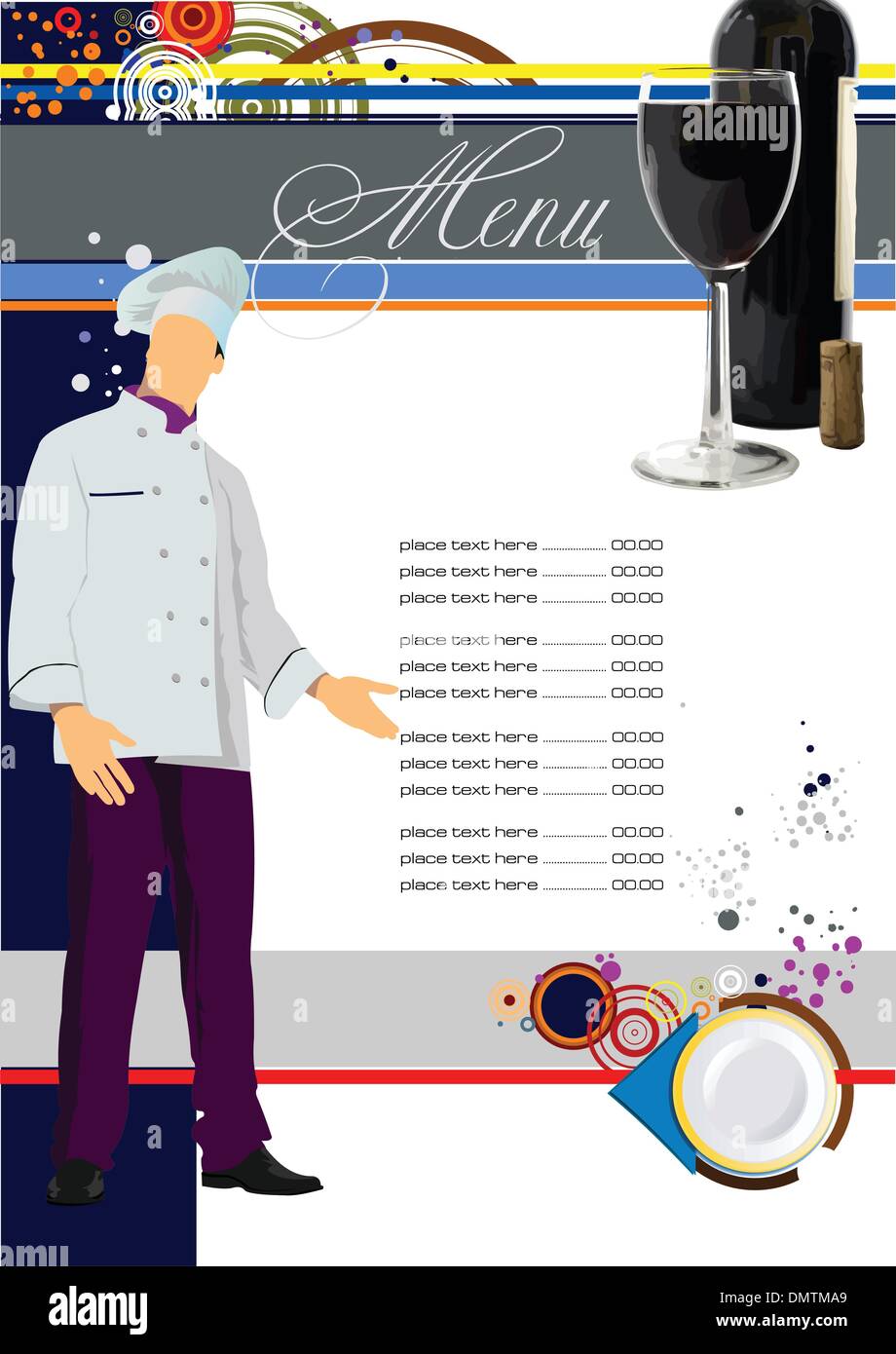 Restaurant (cafe) menu. Vector illustration Stock Vector Image & Art ...