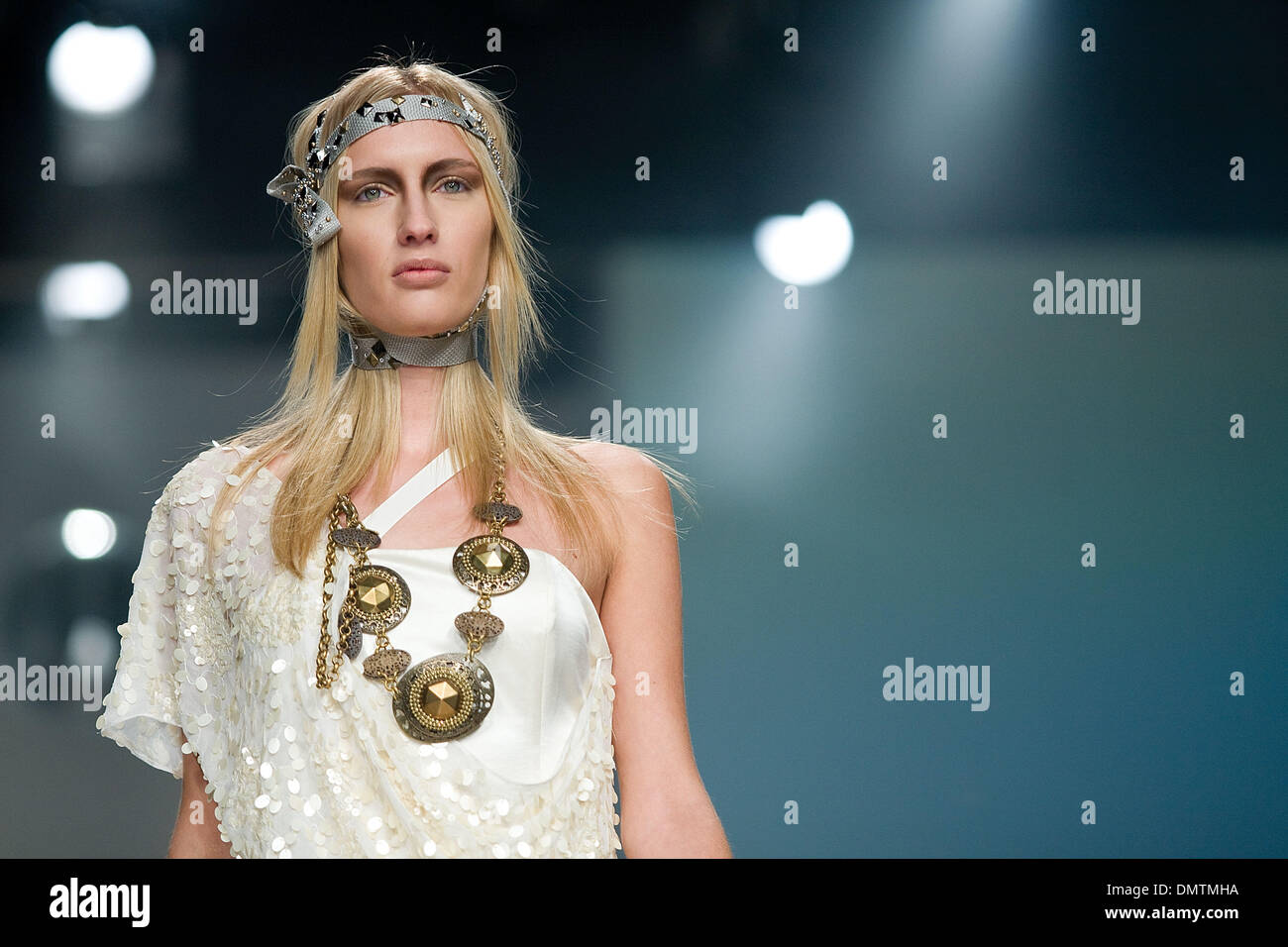 Lucian Matis unveils his line of clothing at the LG Fashion show in ...