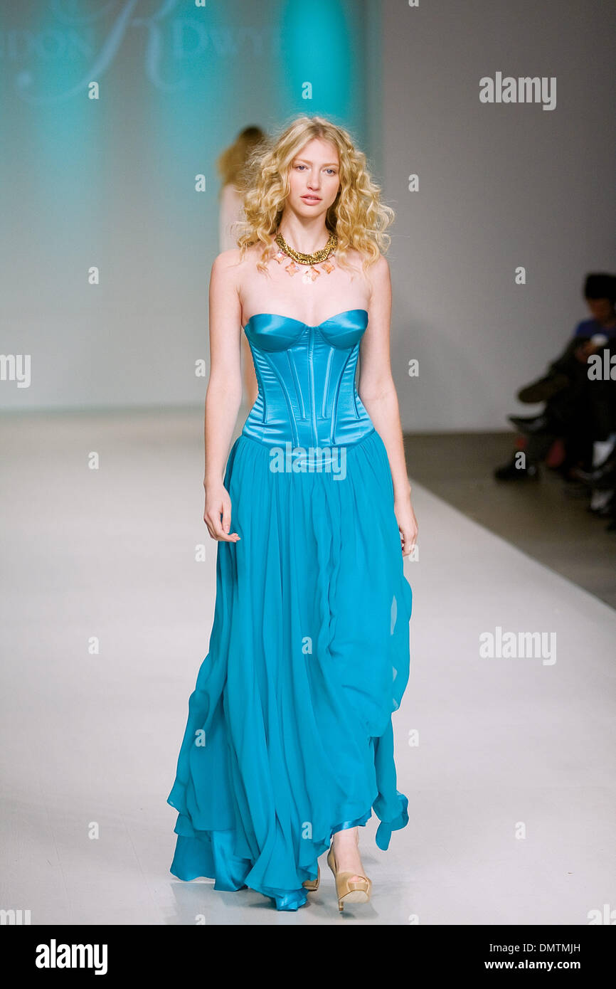 Brandon Dwyer unveils his line of clothing at the LG Fashion show in ...