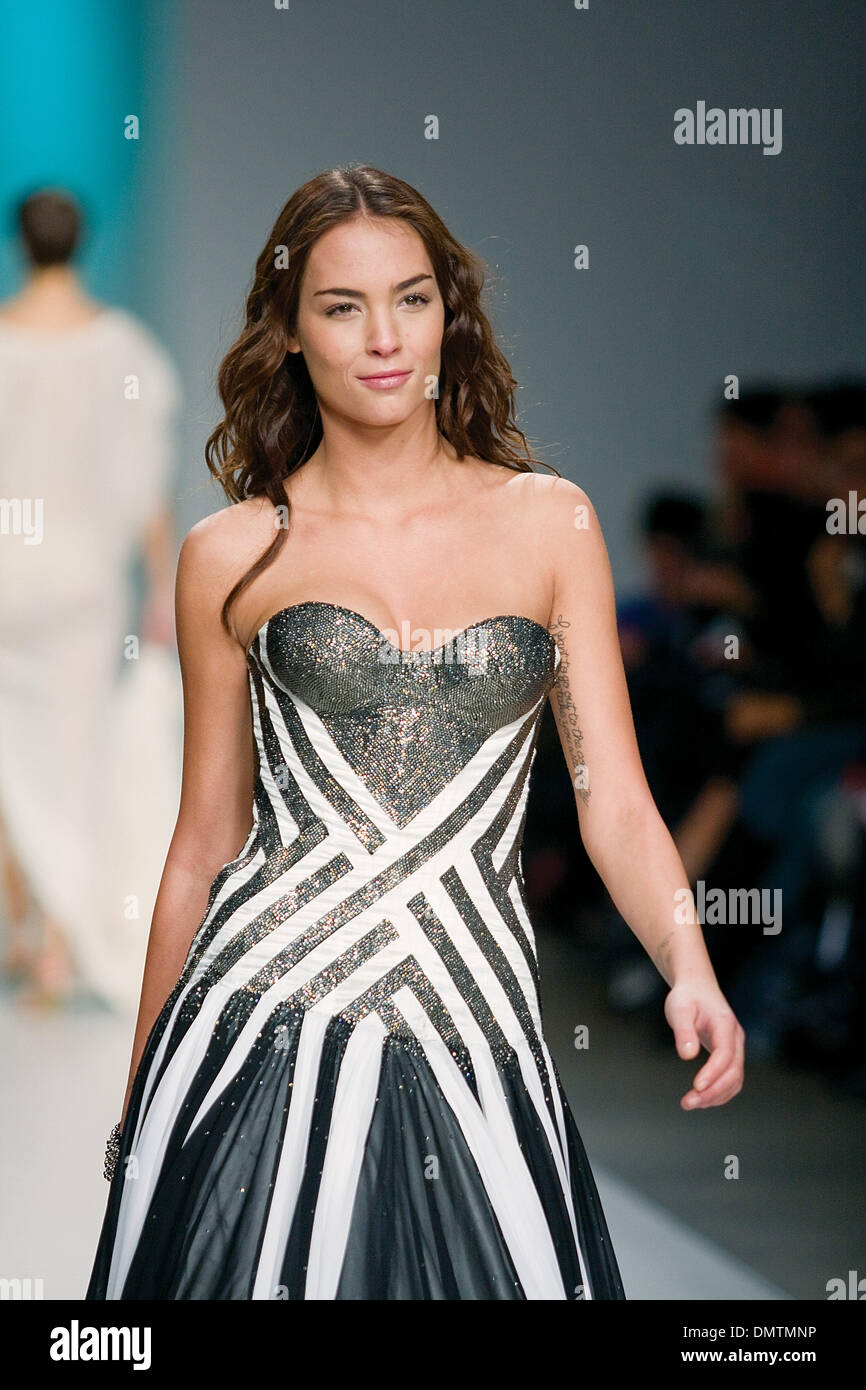 Brandon Dwyer unveils his line of clothing at the LG Fashion show in ...