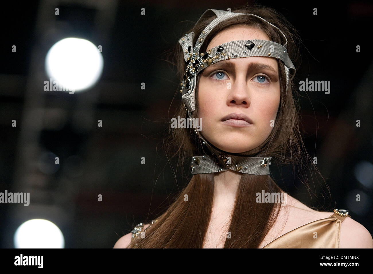 Lucian Matis unveils his line of clothing at the LG Fashion show in ...