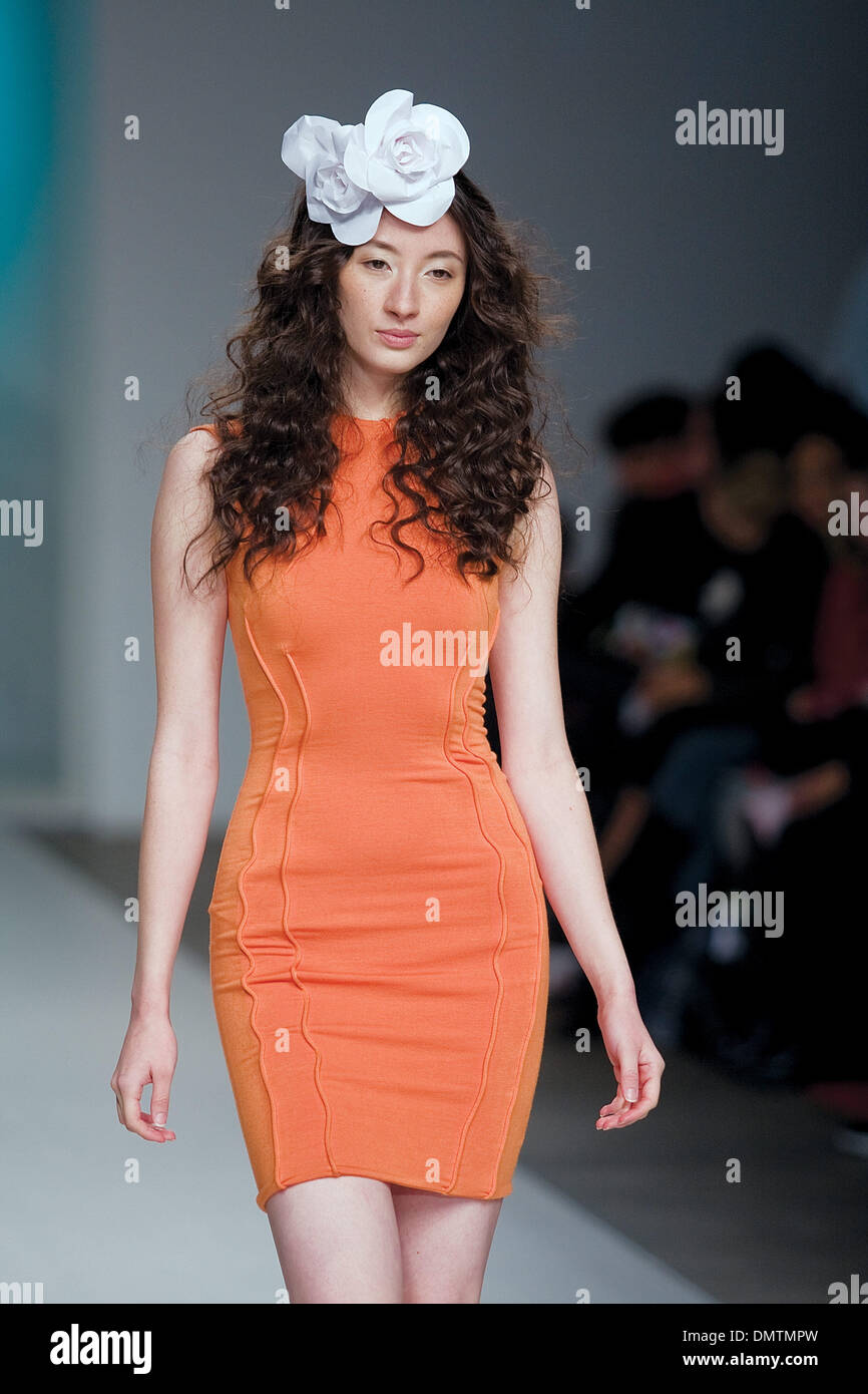 Brandon Dwyer unveils his line of clothing at the LG Fashion show in ...