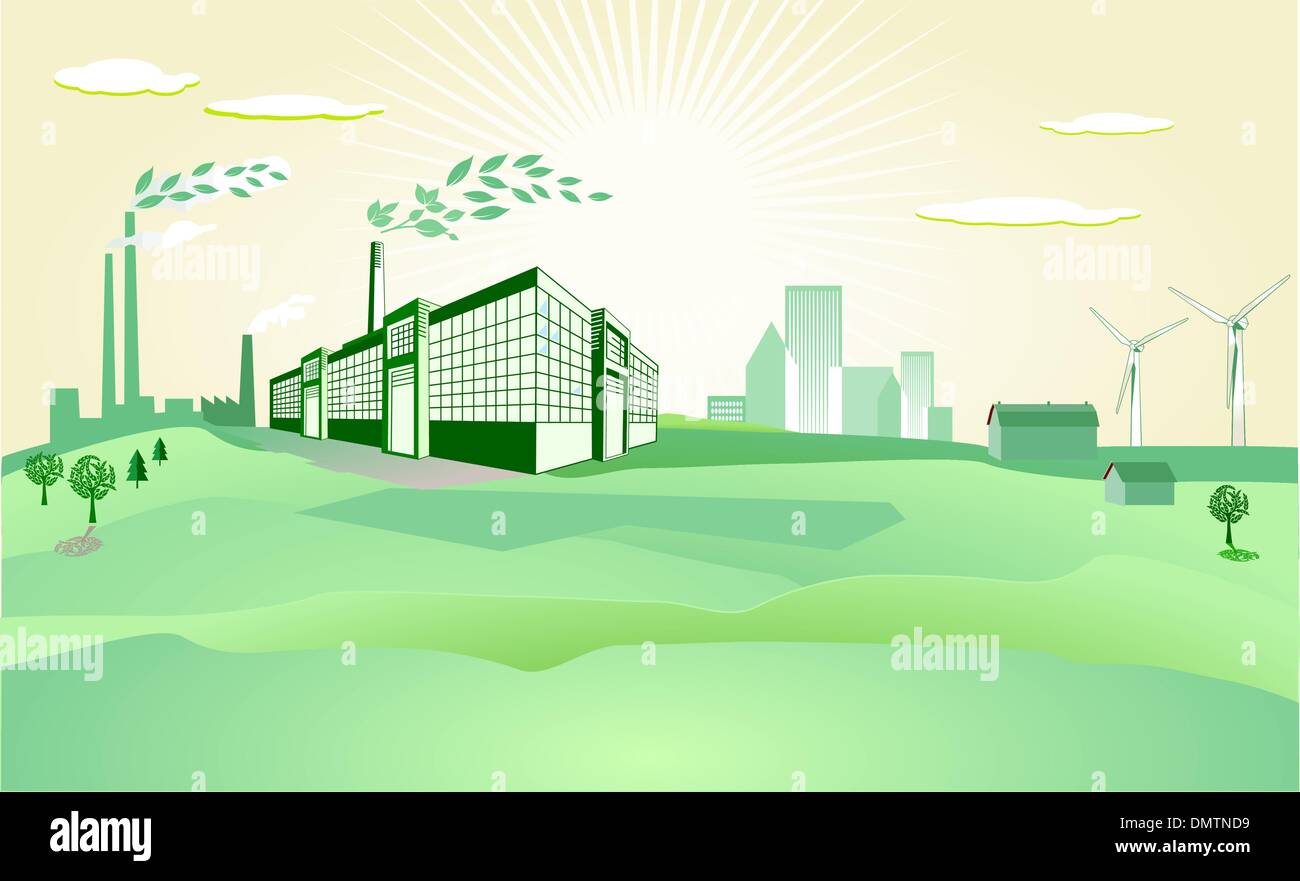 Our environment Stock Vector Images - Alamy
