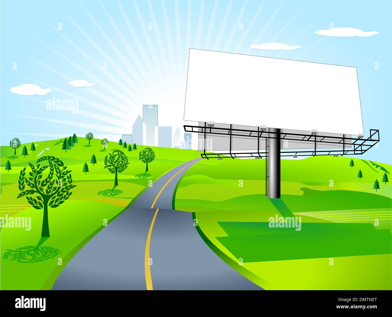 Billboard Stock Vector Images - Alamy