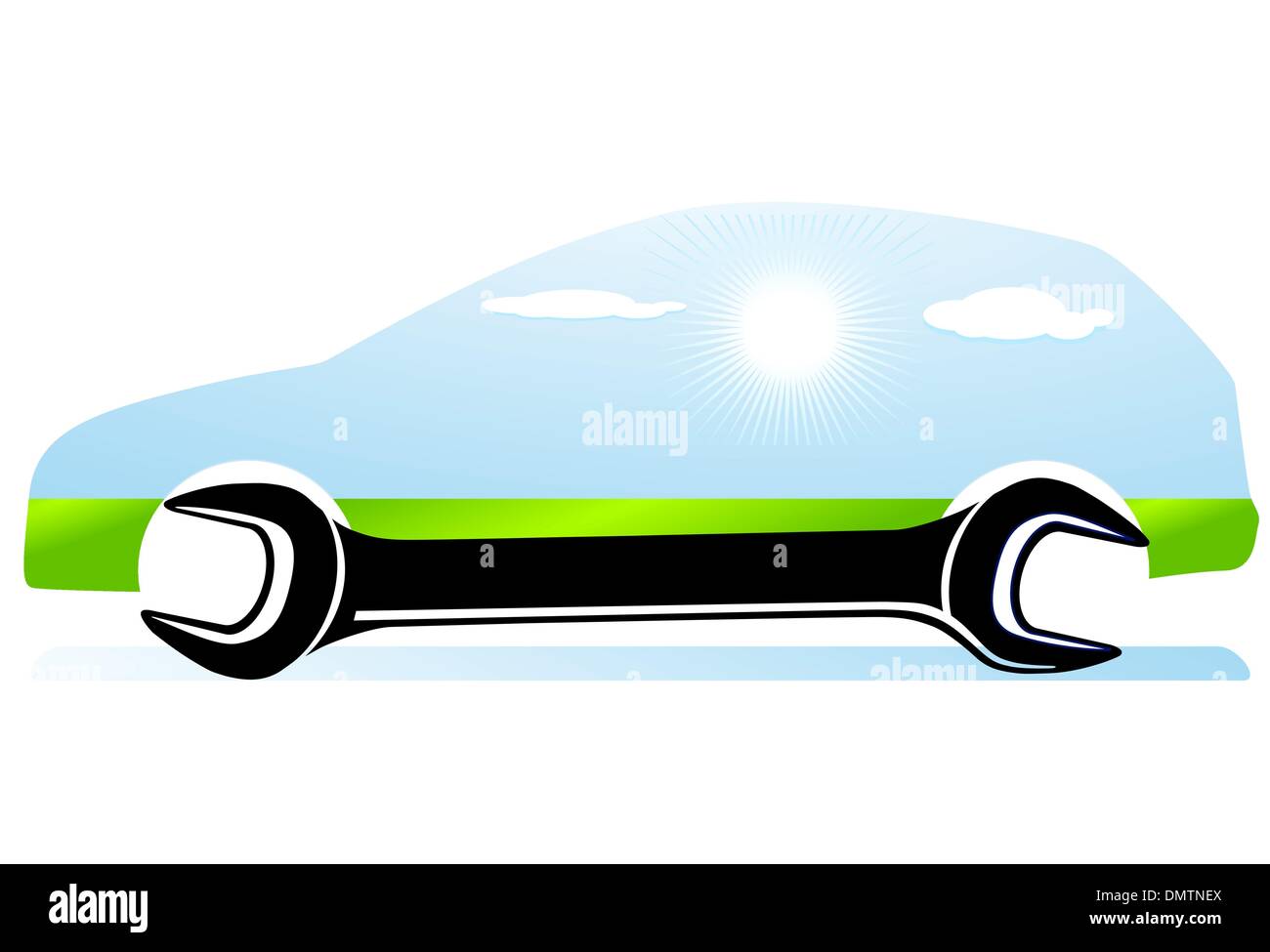 Auto fixing Stock Vector Images - Alamy