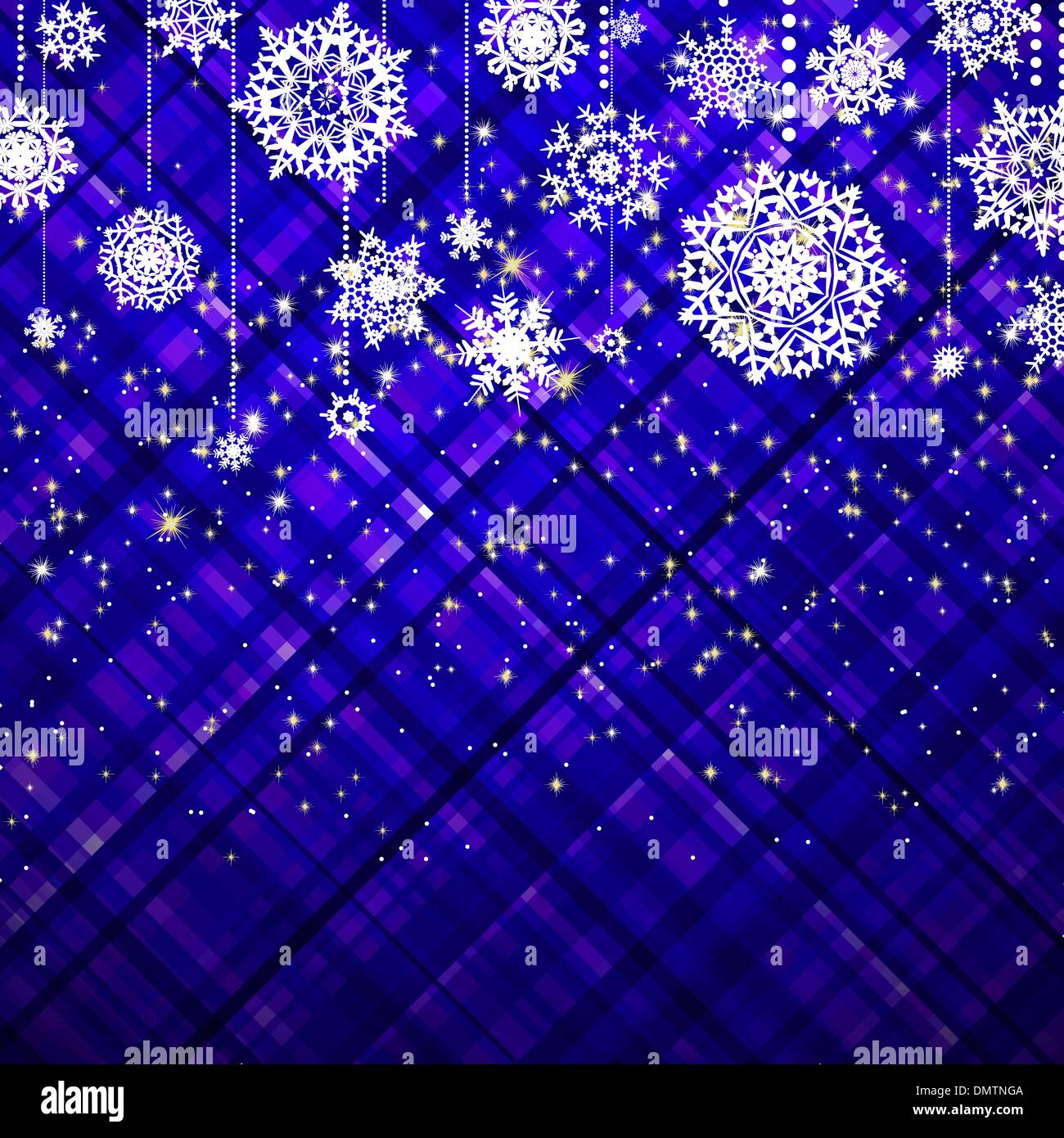 Checked square blue grunge Stock Vector Images - Alamy