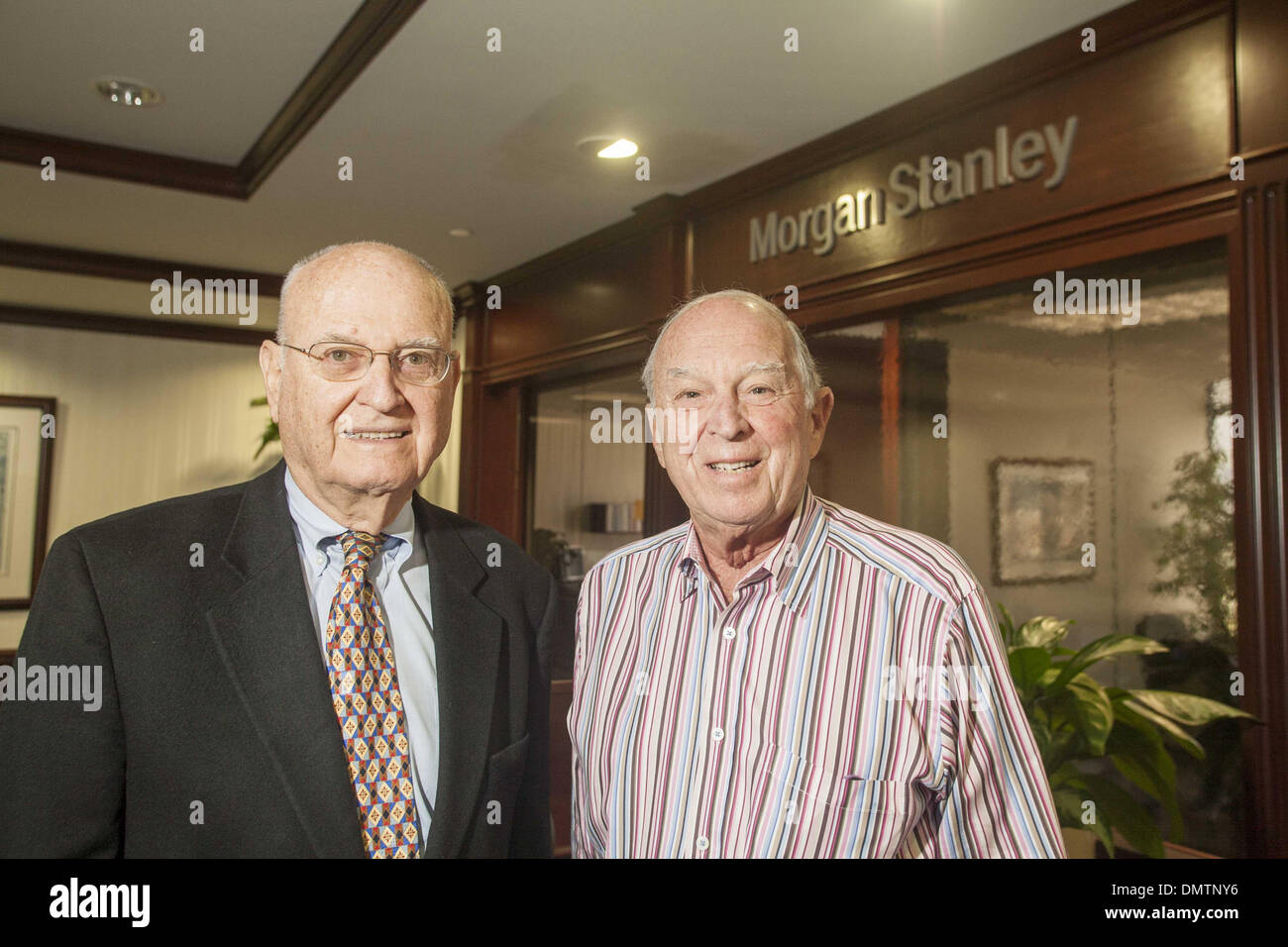 Los Angeles, California, USA. 4th Nov, 2013. Alfred Stern, left (80 ...