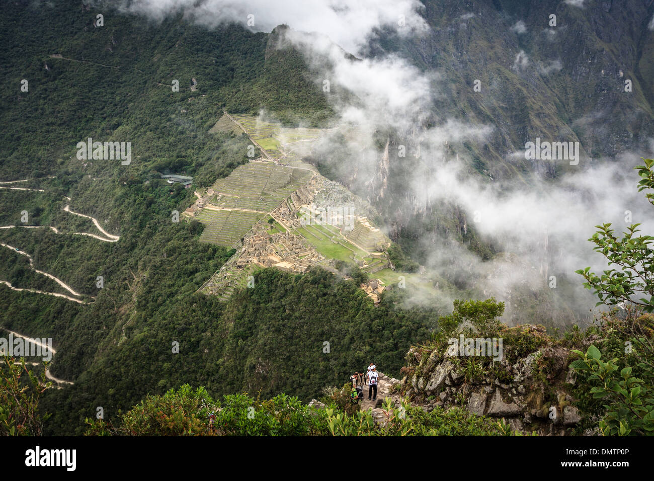 View of the Lost Incan City of Machu Picchu near Cusco, Peru Stock ...