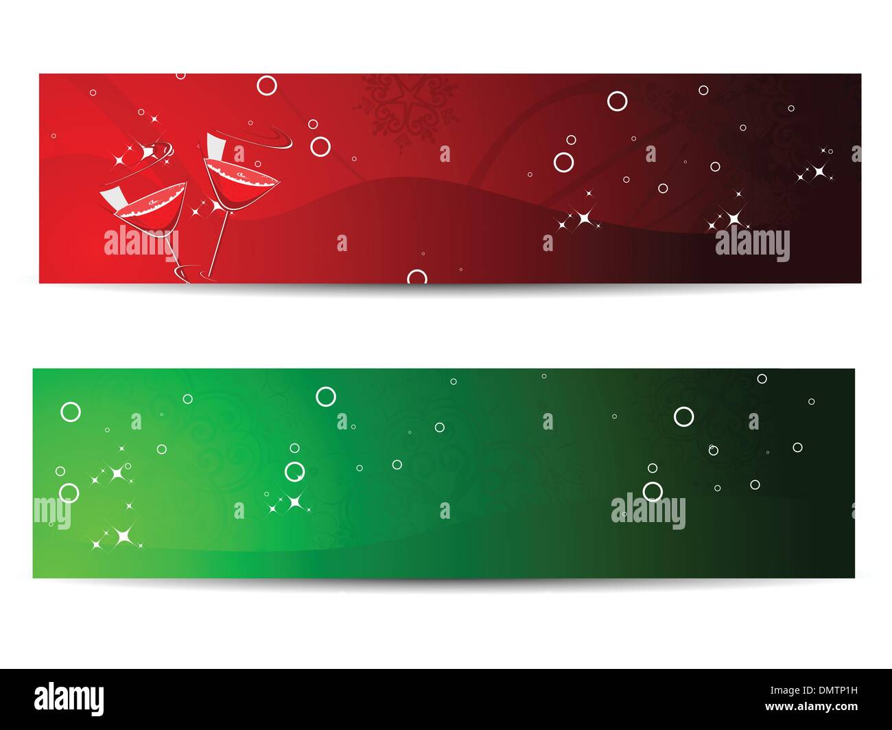 set of header for new year Stock Vector Image & Art - Alamy