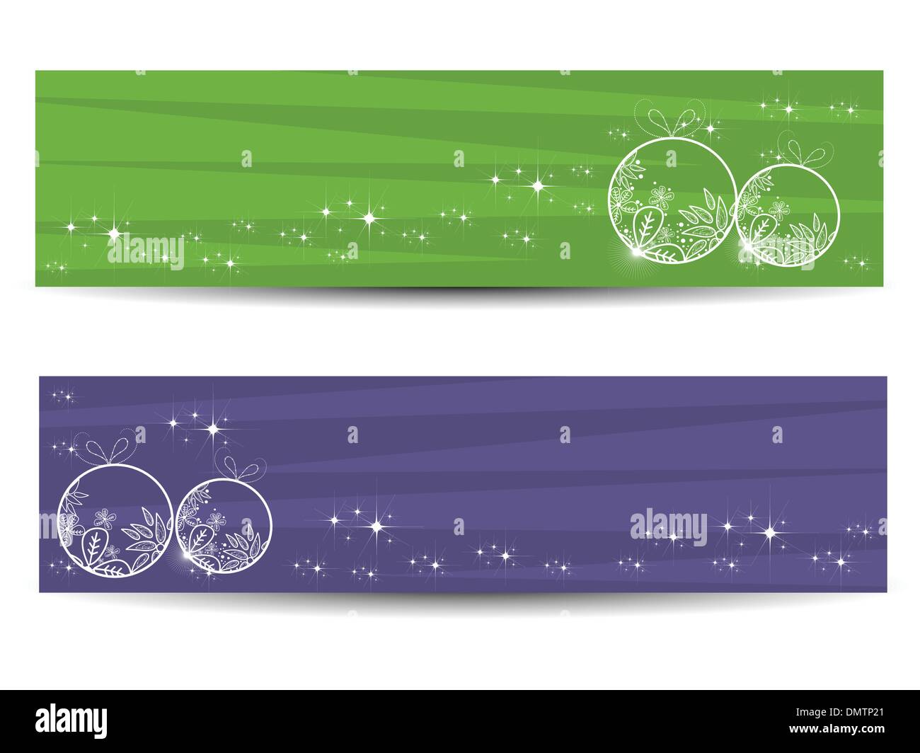 set of two artistic banner Stock Vector Image & Art - Alamy