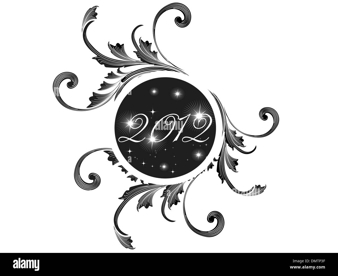 vector illustration for 2012 Stock Vector Image & Art - Alamy