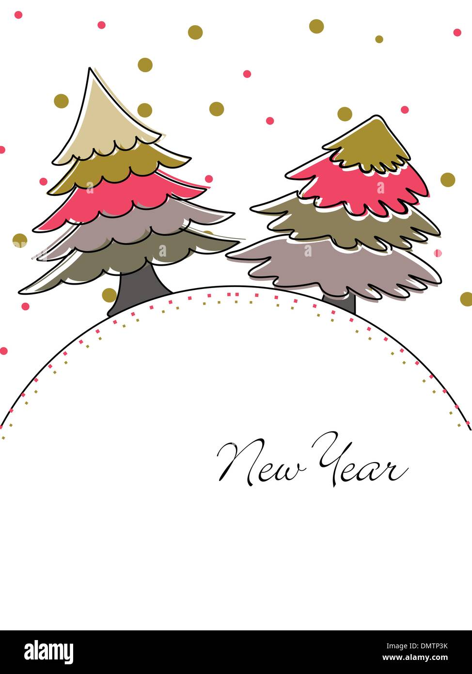 «merry christmas happy new Cut Out Stock Images & Pictures - Alamy