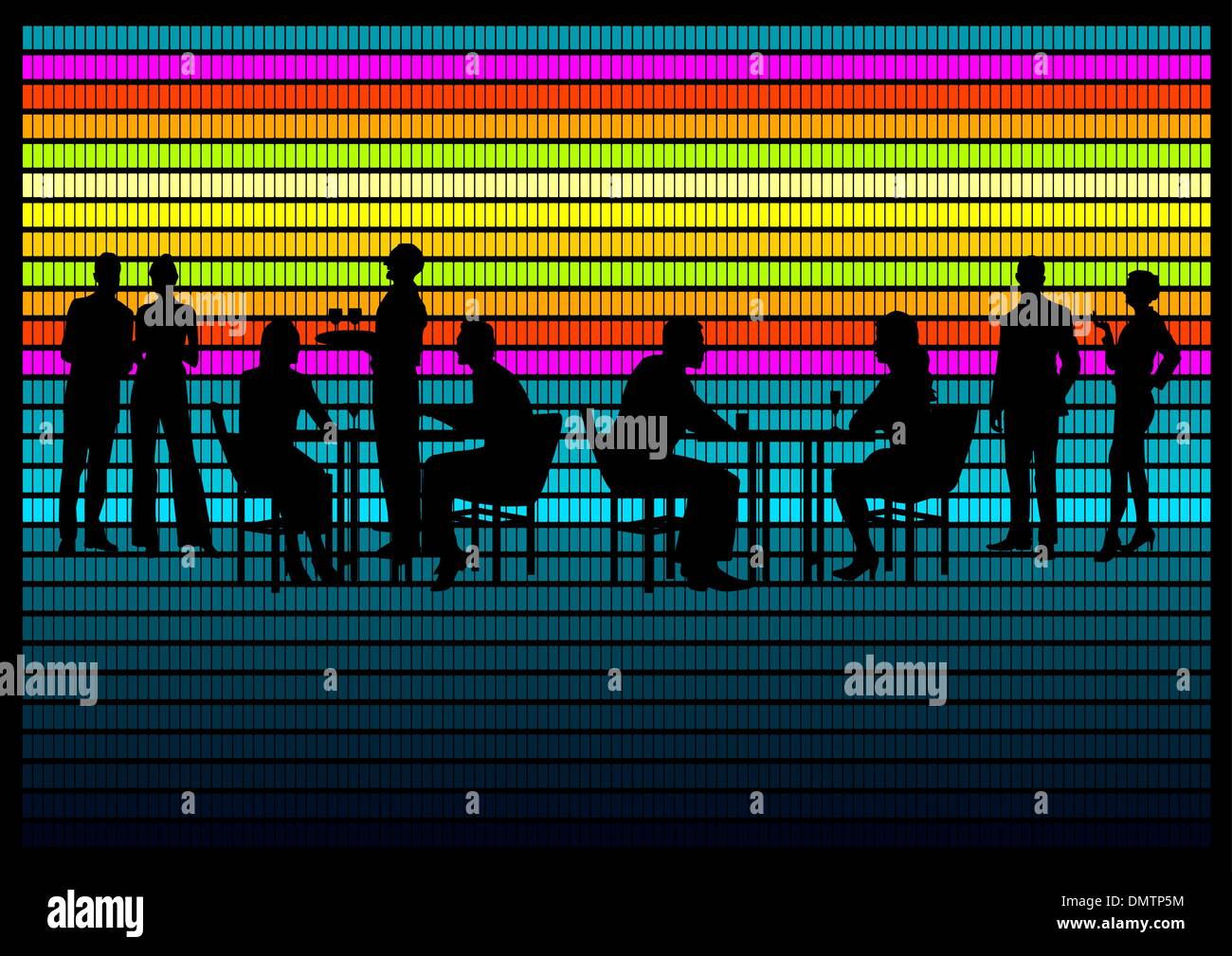 Bar food drinks Stock Vector Images - Alamy