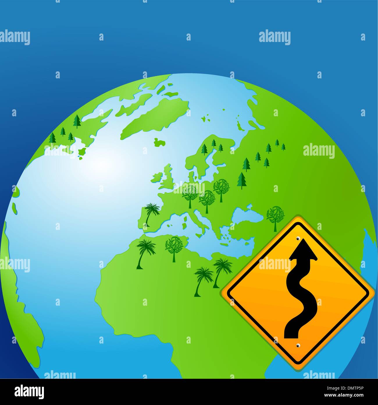 world curves sign Stock Vector Image & Art - Alamy