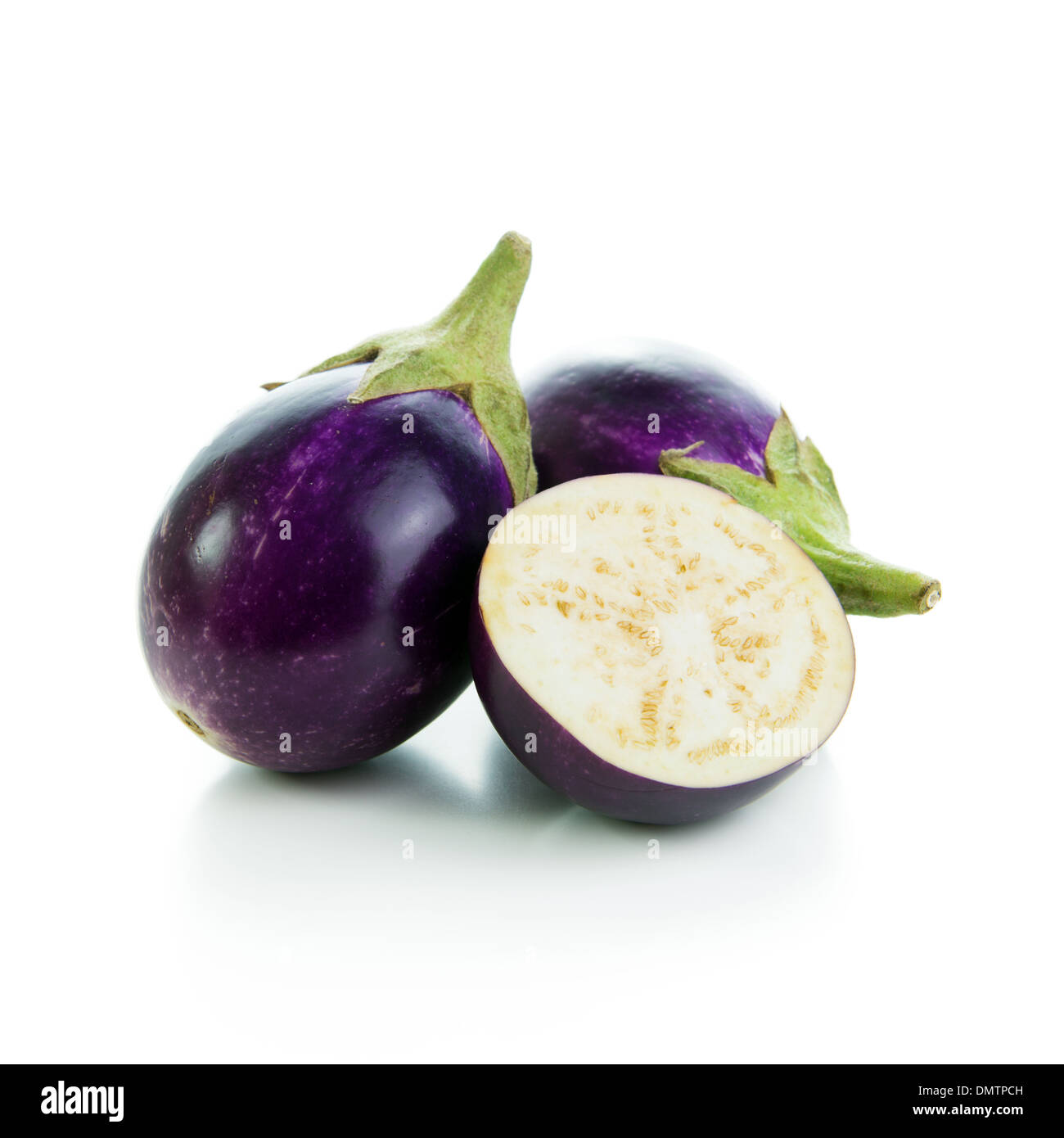 Brinjal on plant hi-res stock photography and images - Alamy