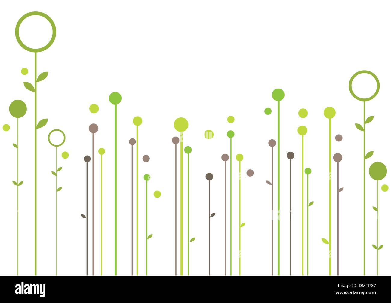 Floral composition design Cut Out Stock Images & Pictures - Alamy