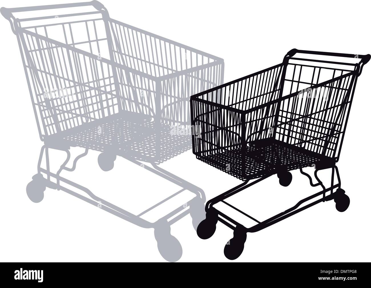 Shopping cart Stock Vector Images - Alamy
