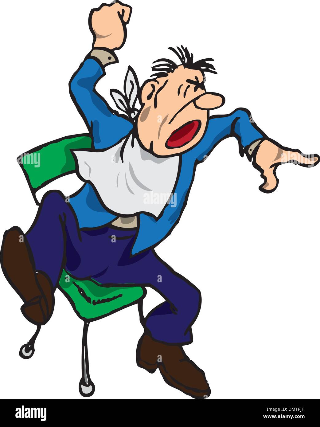 Wrath cartoon hi-res stock photography and images - Alamy