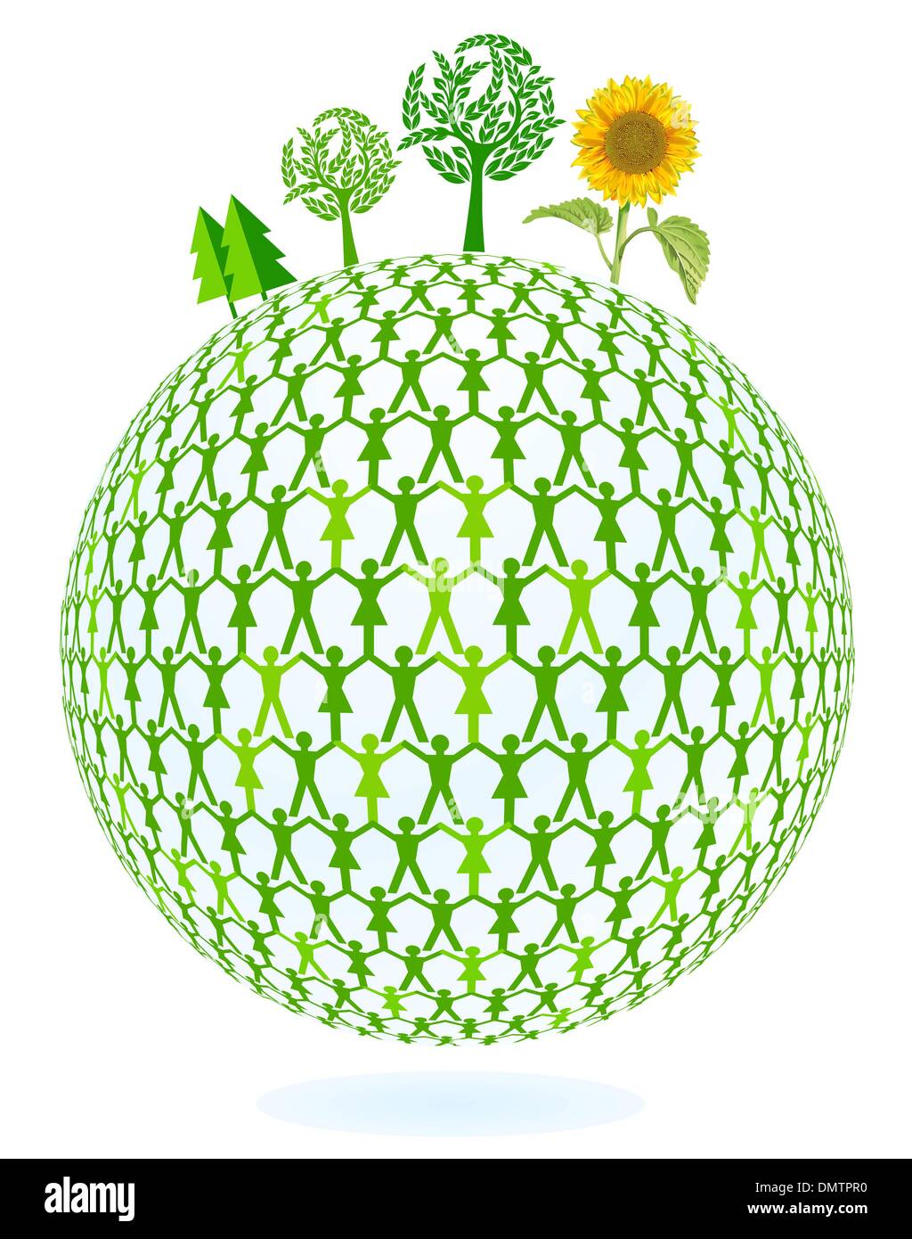 Green earth Stock Vector Images - Alamy