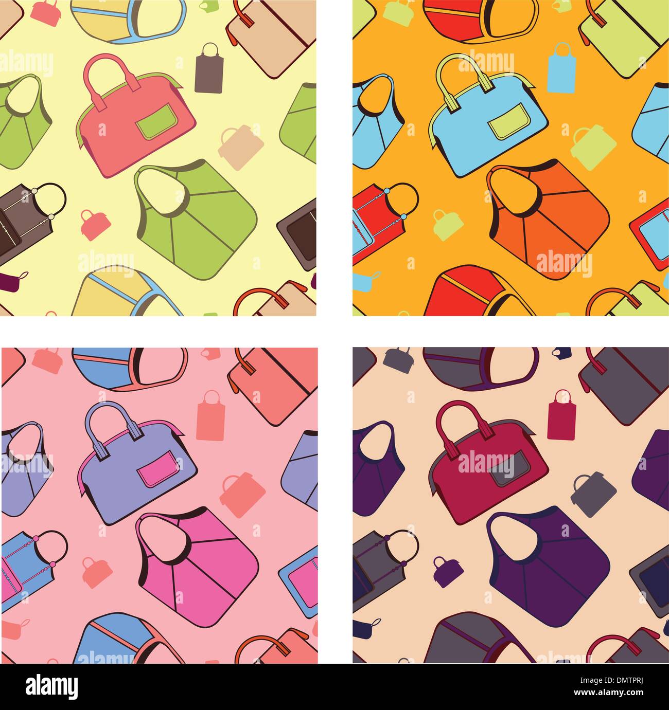 bags seamless pattern Stock Vector Image & Art - Alamy