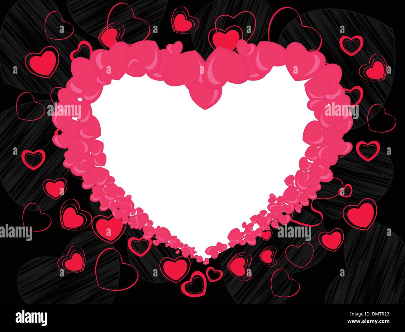 Abstract heart shape hi-res stock photography and images - Alamy