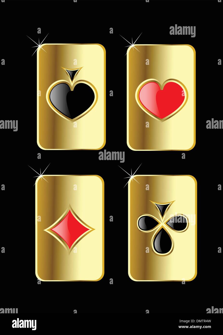 vector play card set Stock Vector Image & Art - Alamy