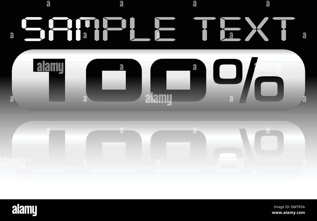 100 percent success illustration hi-res stock photography and images ...