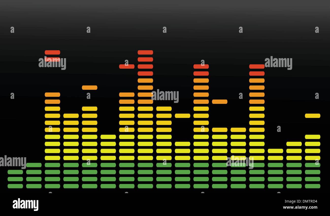 the vector equalizer abstract background Stock Vector Image & Art - Alamy
