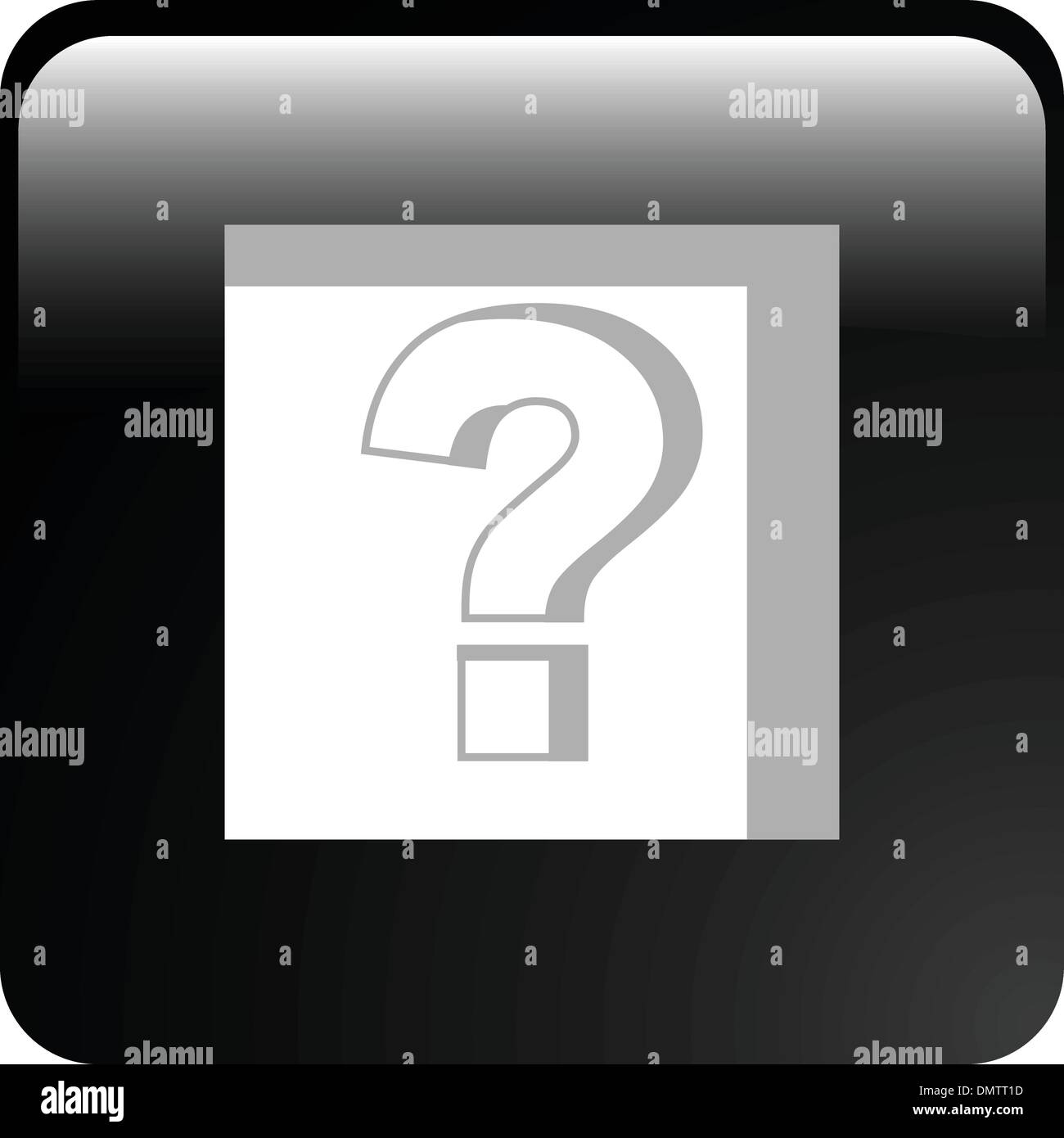 Question mark icon vector vectors hi-res stock photography and images ...