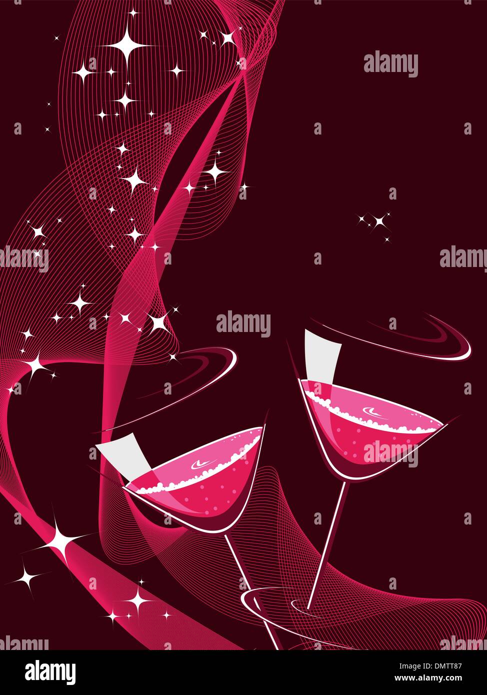 wave and shiny star concept background for new year 2012 Stock Vector ...