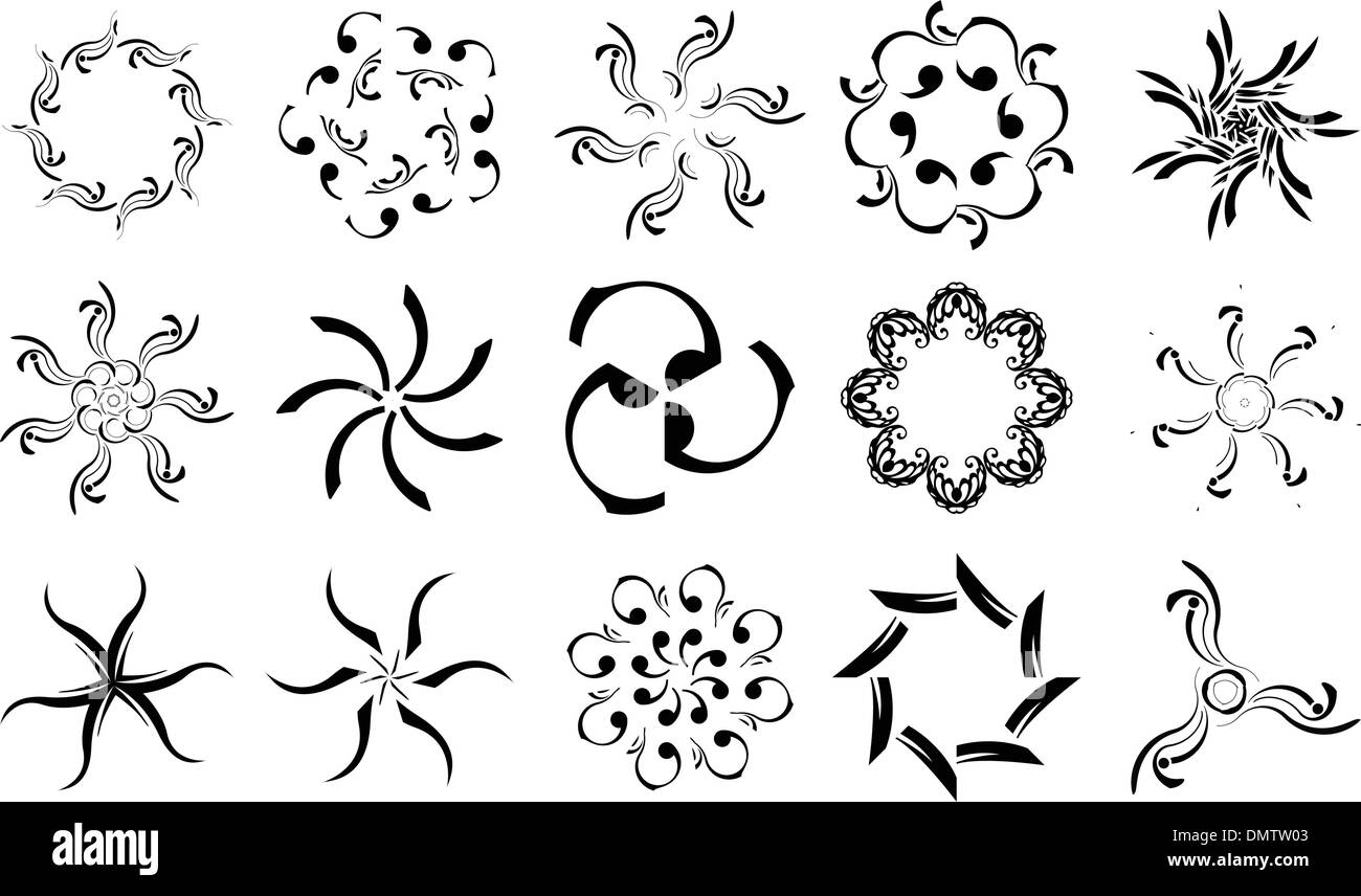 Set of patterns for design Stock Vector Image & Art - Alamy