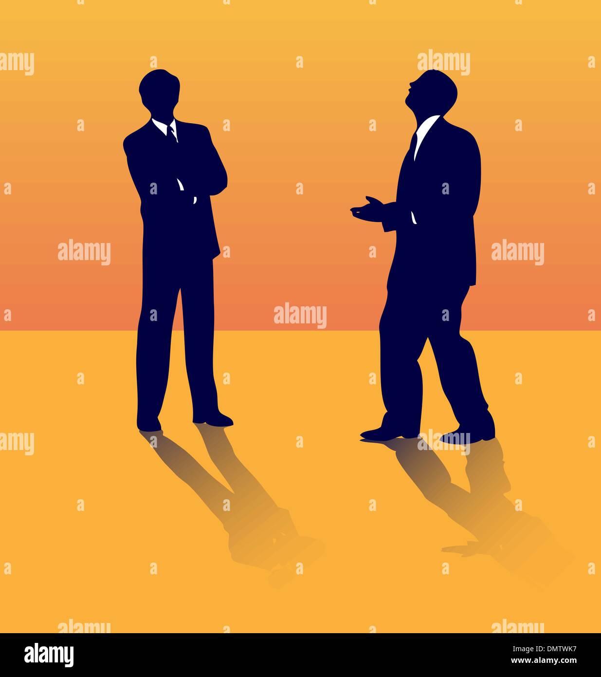 People talking business Stock Vector Images - Alamy
